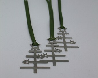 Georg Jensen Golden Christmas Decorations Set of 3 Trees. Danish Design ...