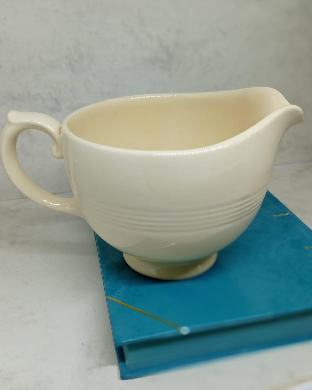 Small Milk Jug by Woods Ware in Jasmine. Yellow Utility Ware 1940s ...