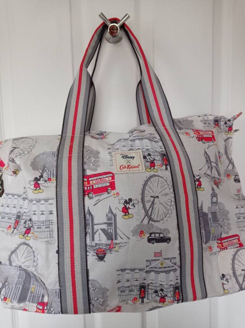 Cath Kidston Disney Weekend Bag. Mickey Mouse in London | Etsy