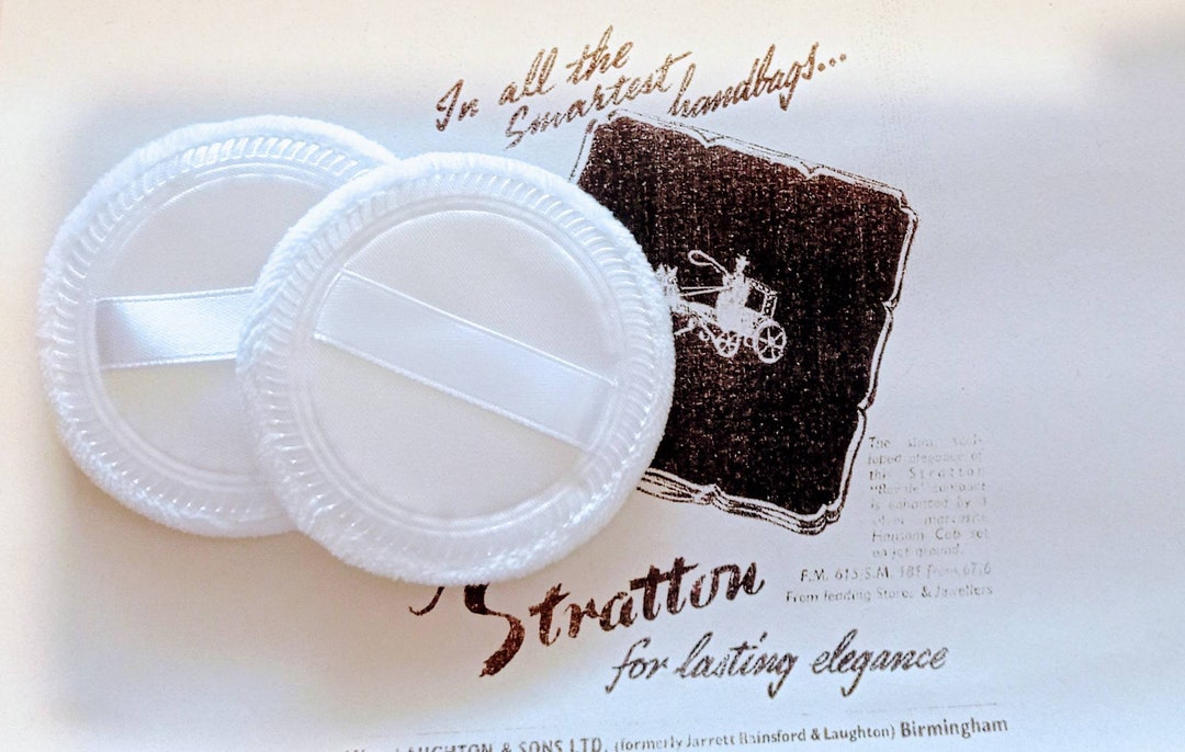 Powder Puff Applicator for Stratton or Kigu Pack of Two. Replacement ...