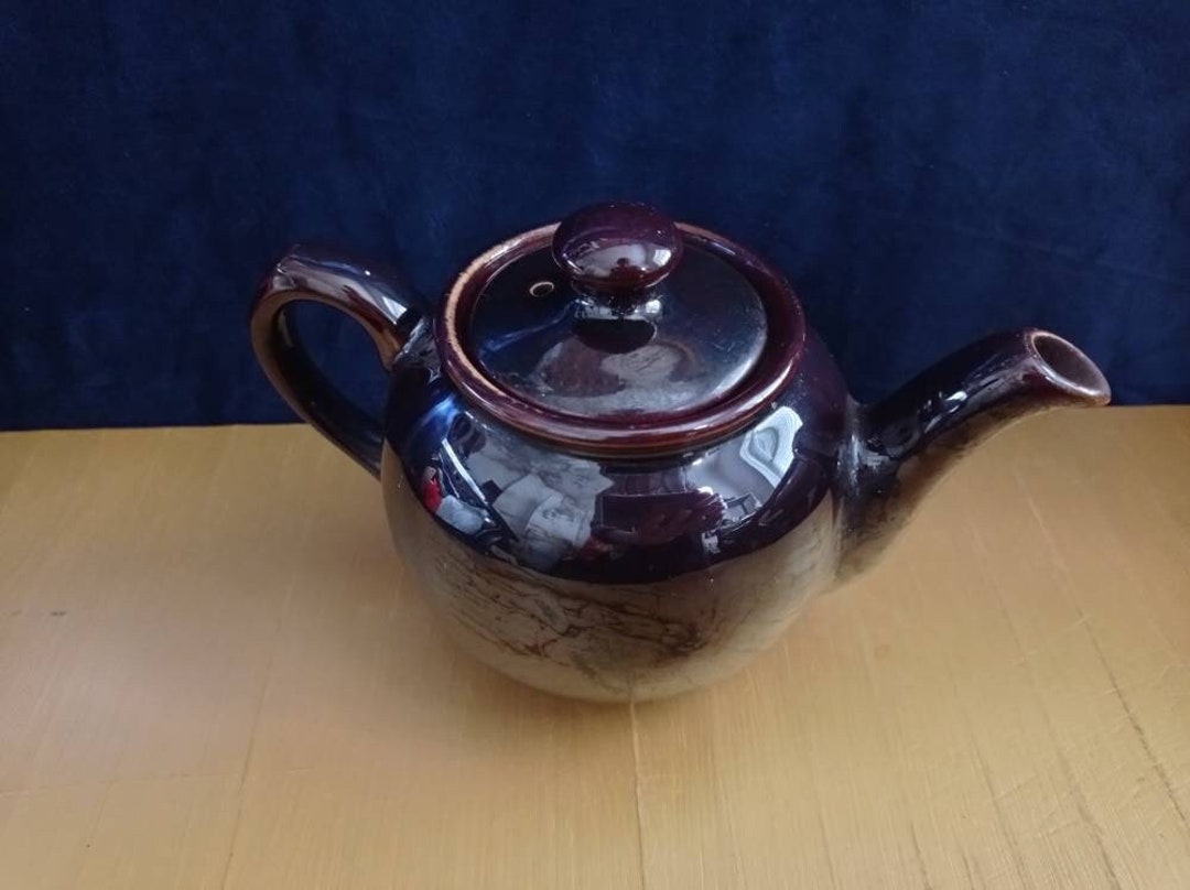Brown Betty Teapot Small Size. Classic Brown Lustre Teapot Made by ...