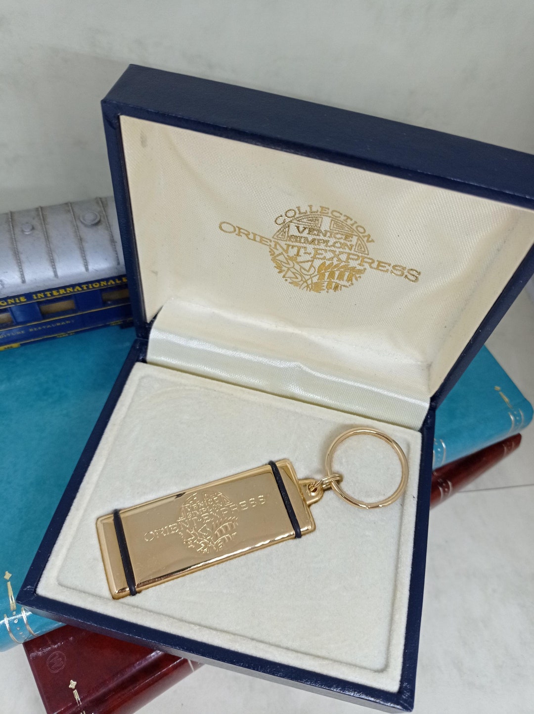 Venice Simplon Orient Express Gold Tone Ingot Keyring. in Original ...