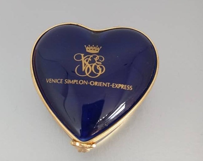 Venice Simplon Orient Express Valentine Heart Shaped Trinket Box. by ...