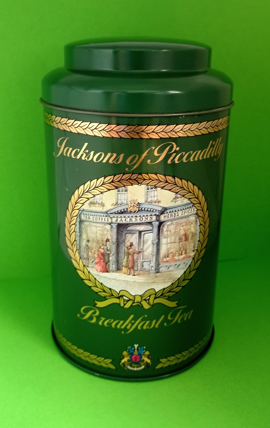 Jacksons of Piccadilly Tea Tin in Heritage Green. Breakfast - Etsy
