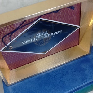 Venice Simplon Orient Express Framed Luggage Label. Transport ...