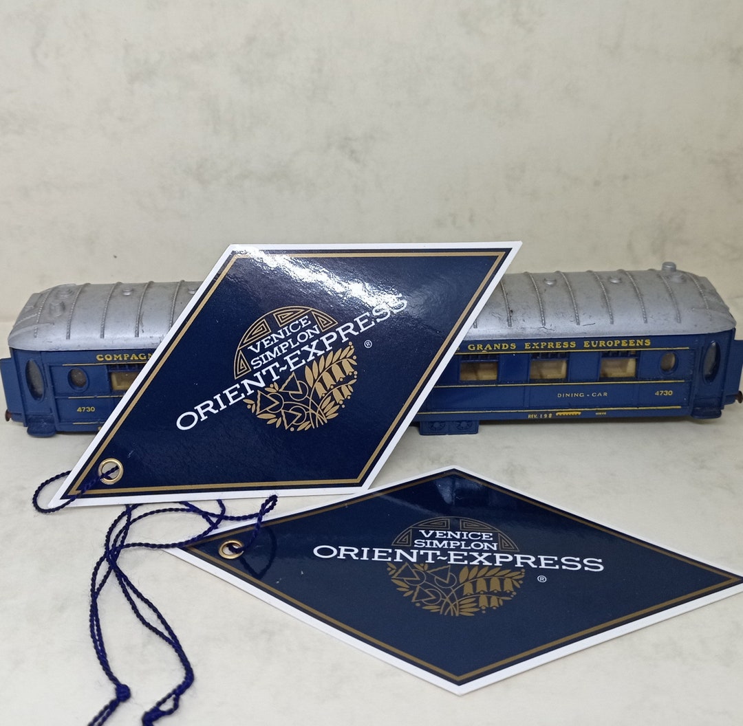 Venice Simplon Orient Express Set of Two Luggage Labels. Transport ...
