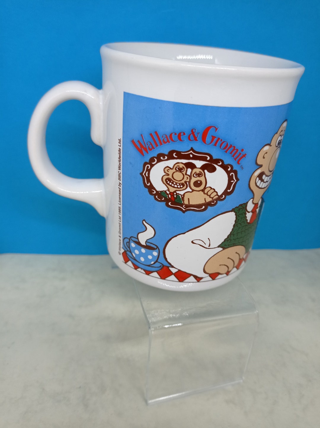Wallace and Gromit Design Mug. Toast and Tea Time. C1990s. by Tams ...