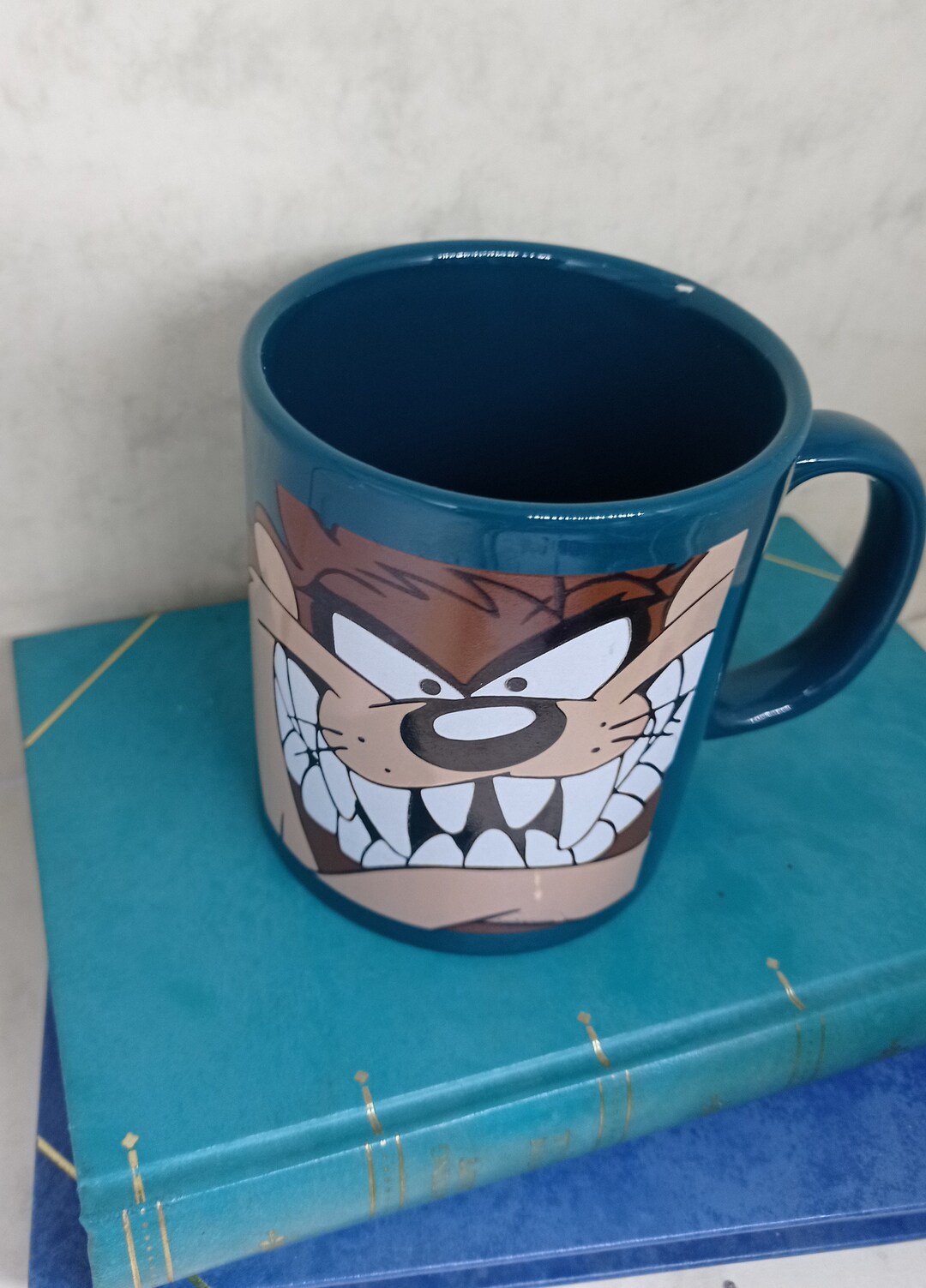 Taz Mug. Tazmanian Devil Animation C1990's Kilncraft of England. Warner ...