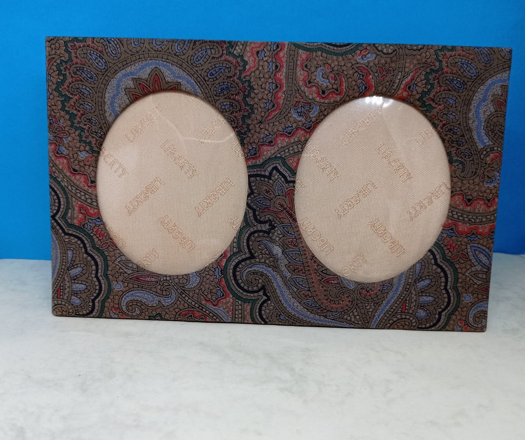 Liberty of London Photo Frame Paisley Design. Space for 2 Photographs ...