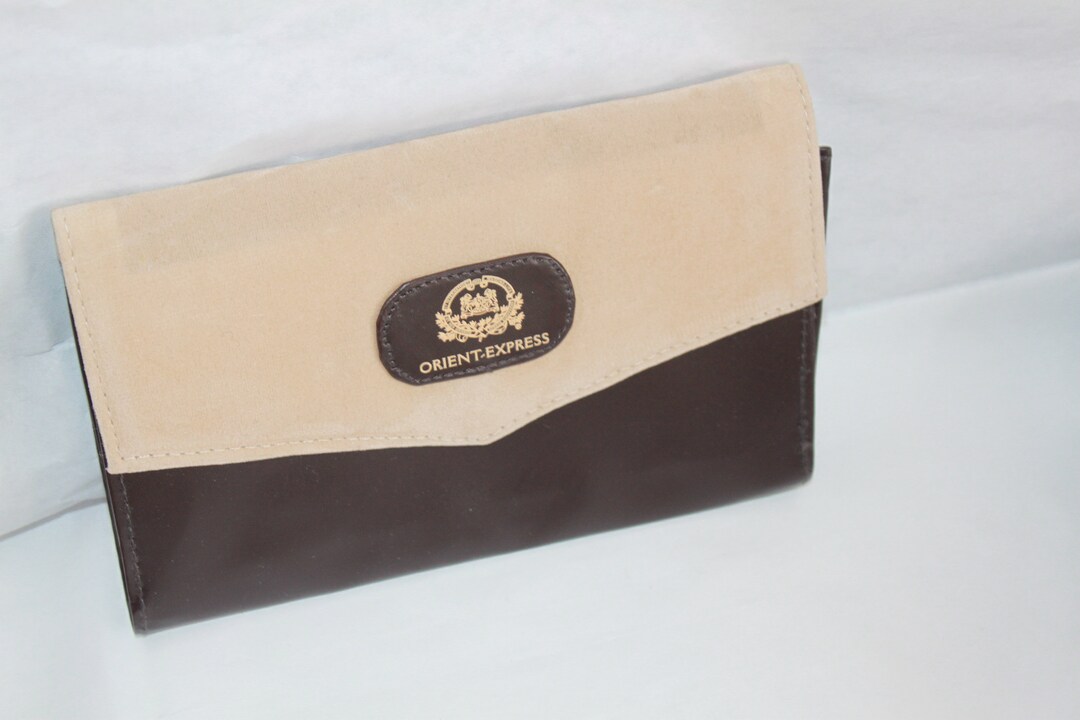 Orient Express Purse. Gold and Brown Luxurious Design. Wonderful Travel ...