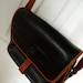 Venice Simplon Orient Express Black Leather & Tan Handbag. Crafted in ...