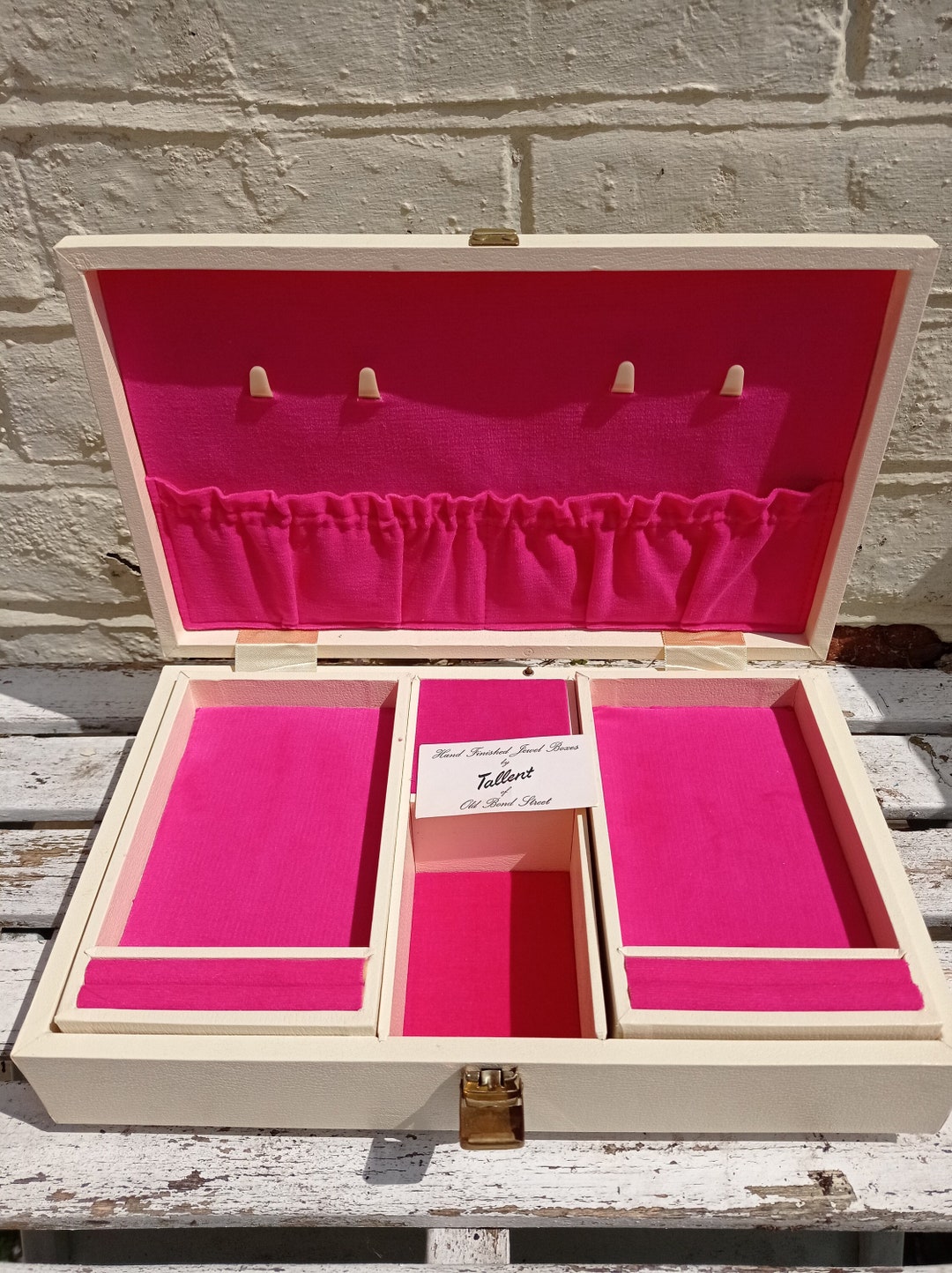 Musical Jewellery Box With Original Key. by Tallent of Old Bond Street ...