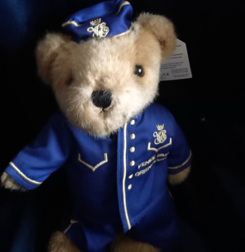 Venice Simplon Orient Express Teddy Bear. Train Collectable - Etsy