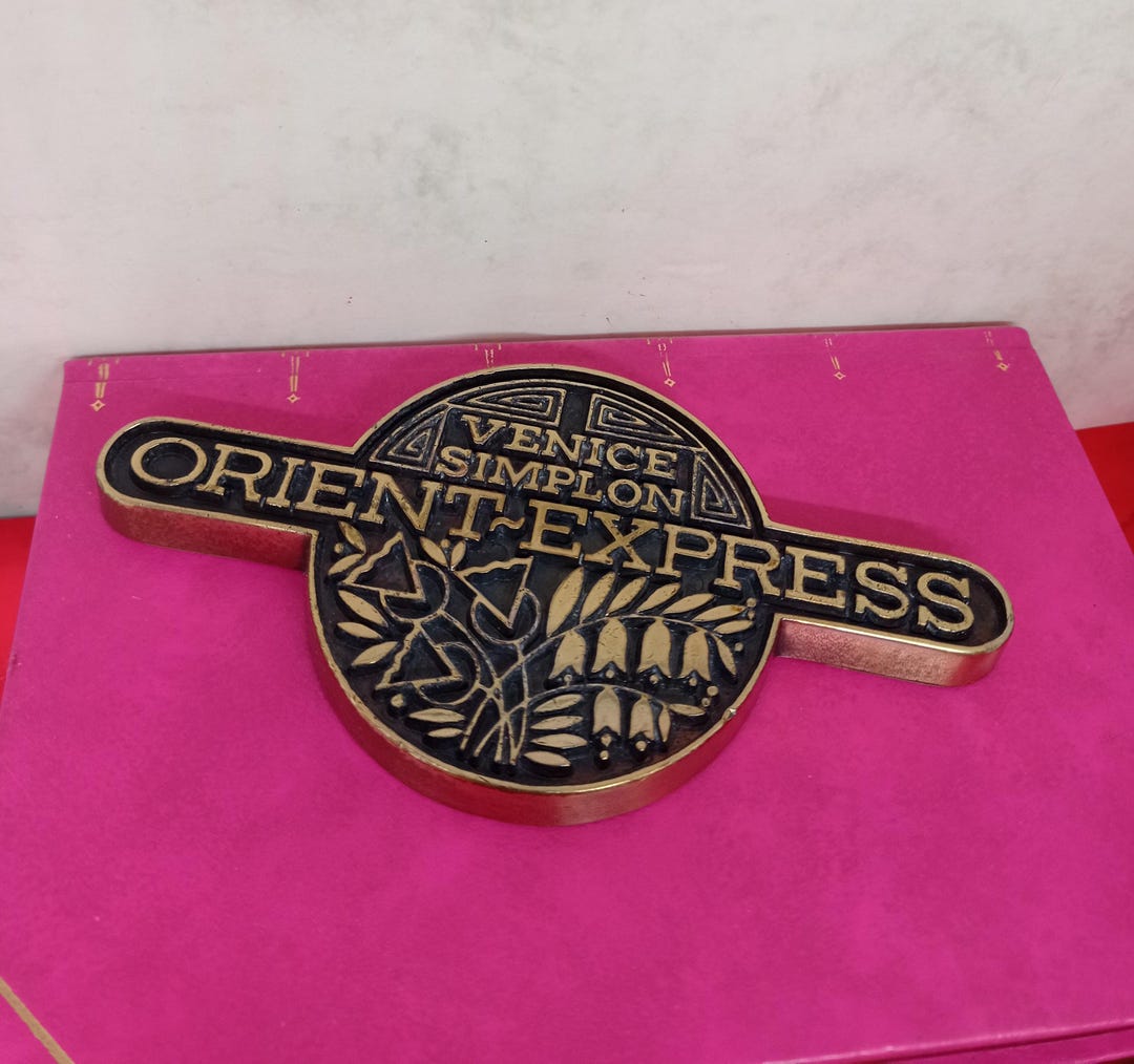 Venice Simplon Orient Express Brass Paperweight. Made in Italy ...