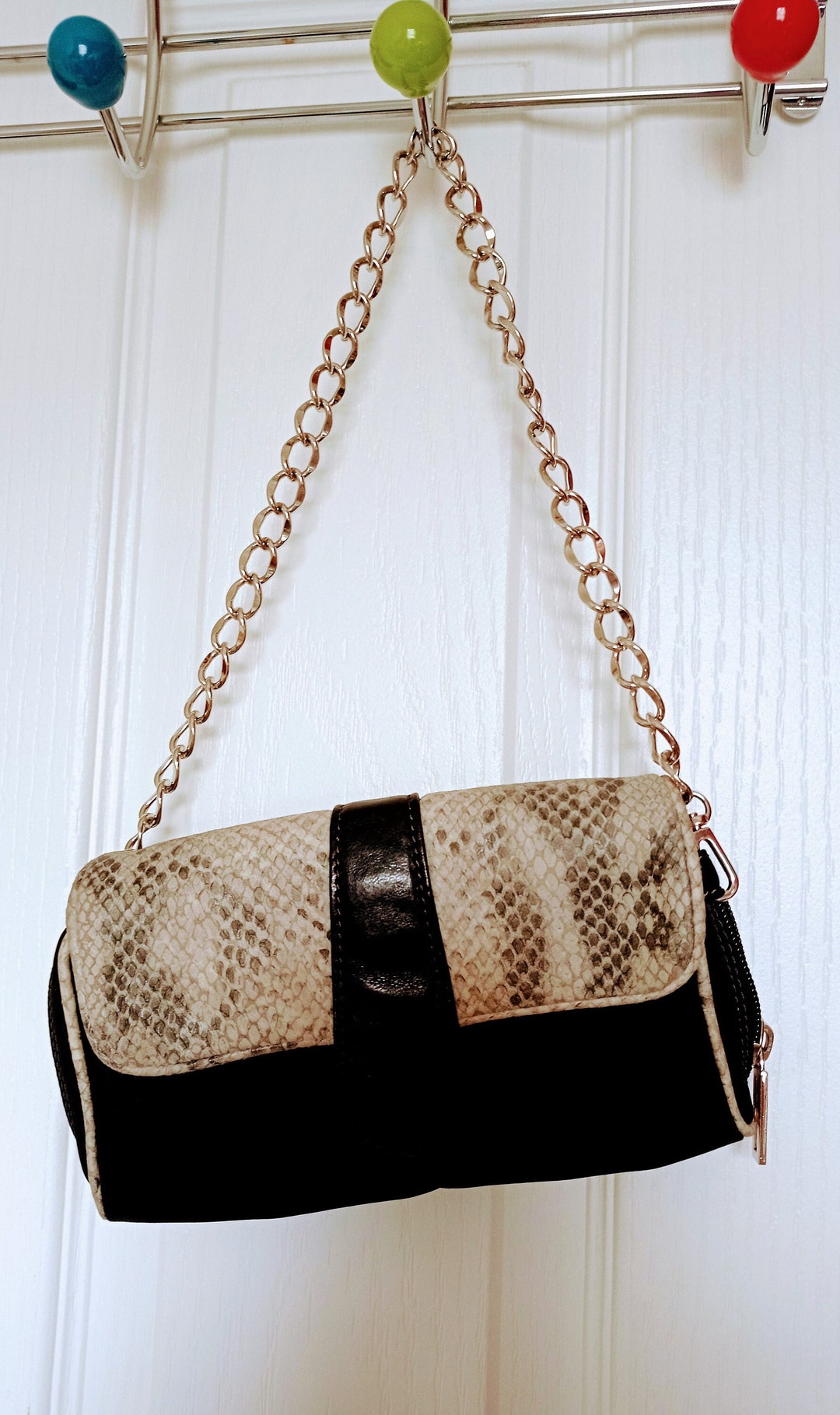 Venice Simplon Orient Express Snakeskin Handbag. Accompanied With Dust ...