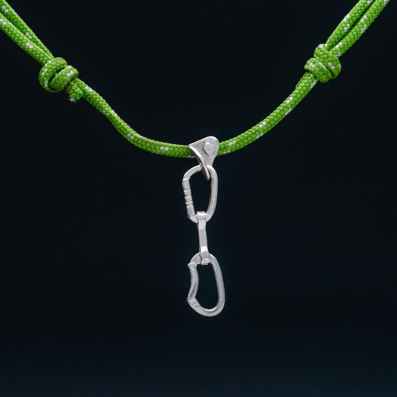 Climbing Carabiner Necklace - Etsy