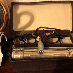 Antique Otoscope With Head Lamp - Etsy