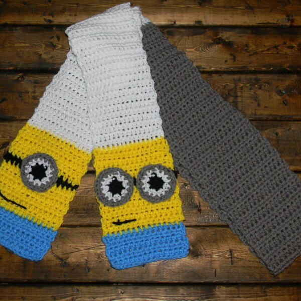 Minion Scarf - Etsy