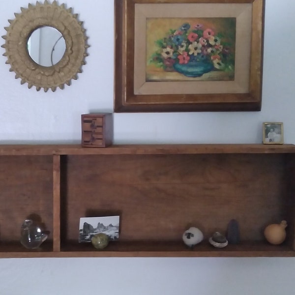 Rustic Wall Shelf - Etsy