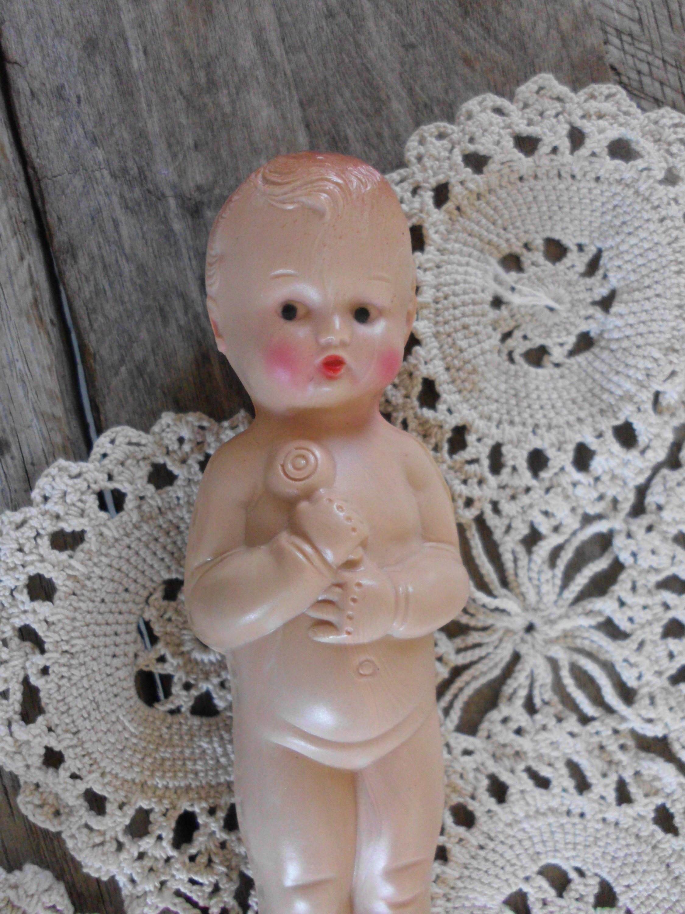 Sweet Antique Celluloid Baby Doll - Etsy