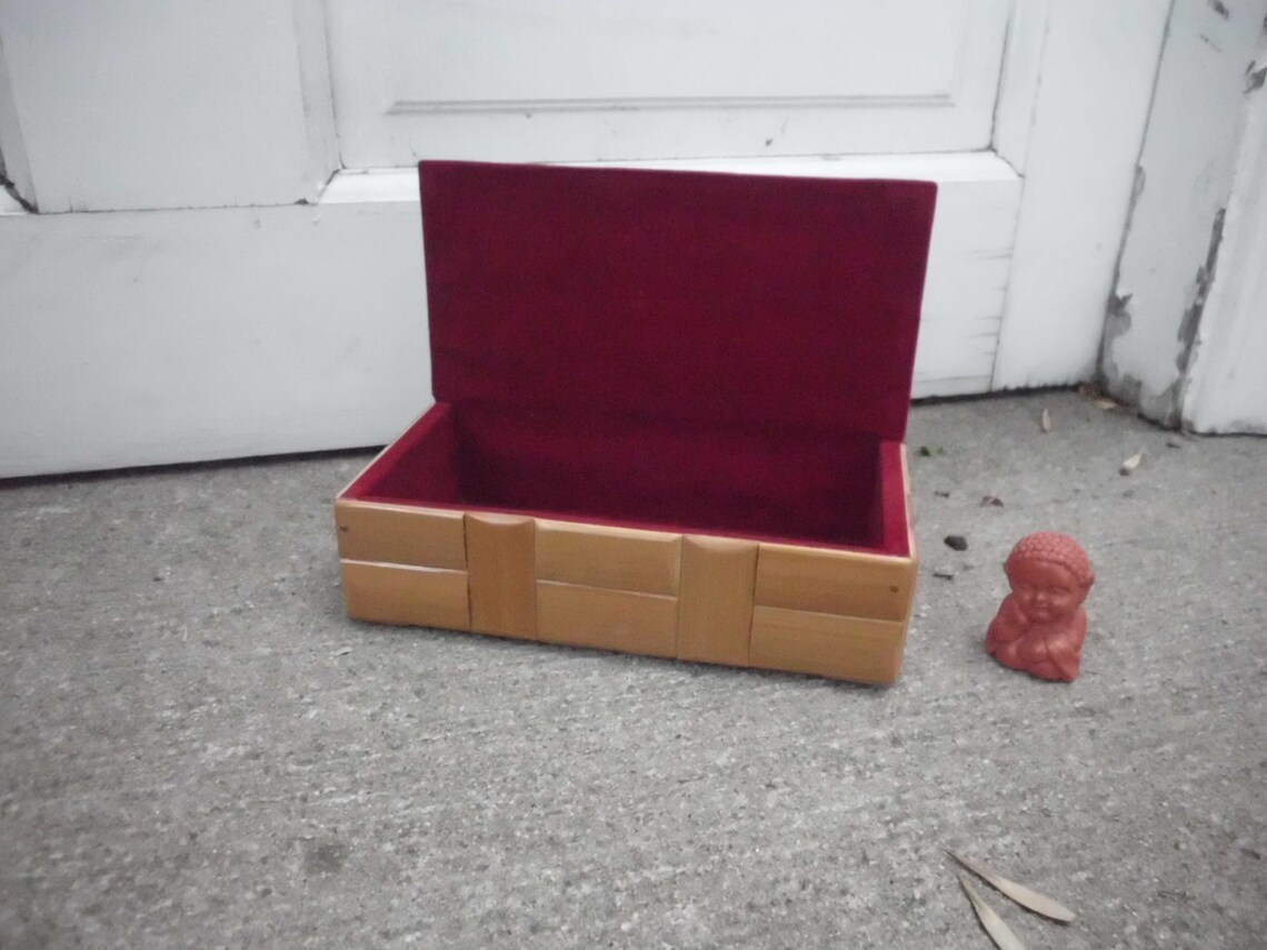 Bamboo Jewelry Box - Etsy