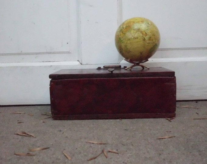 Primitive Antique Wood Bible Box - Etsy