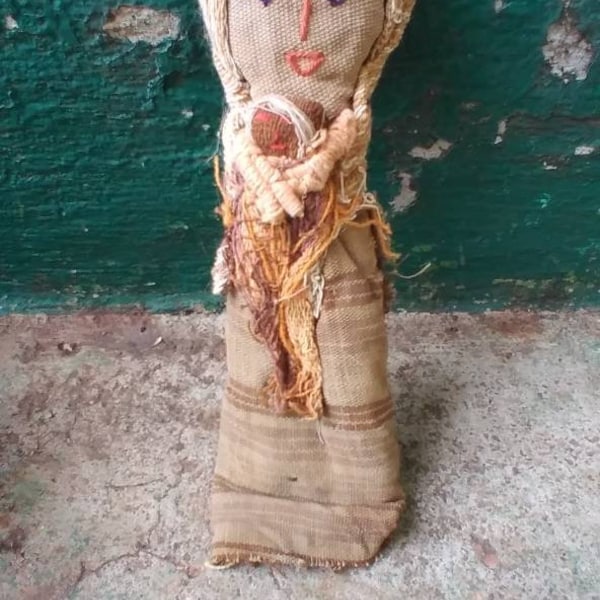 Primitive Rag Doll - Etsy