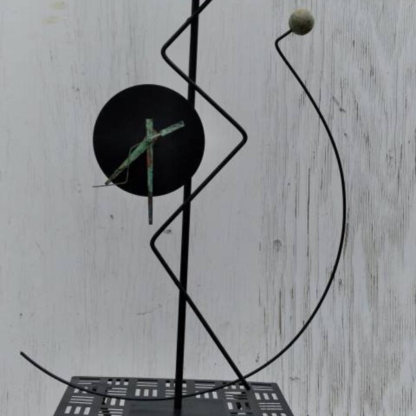 Mcm Desk Clock - Etsy