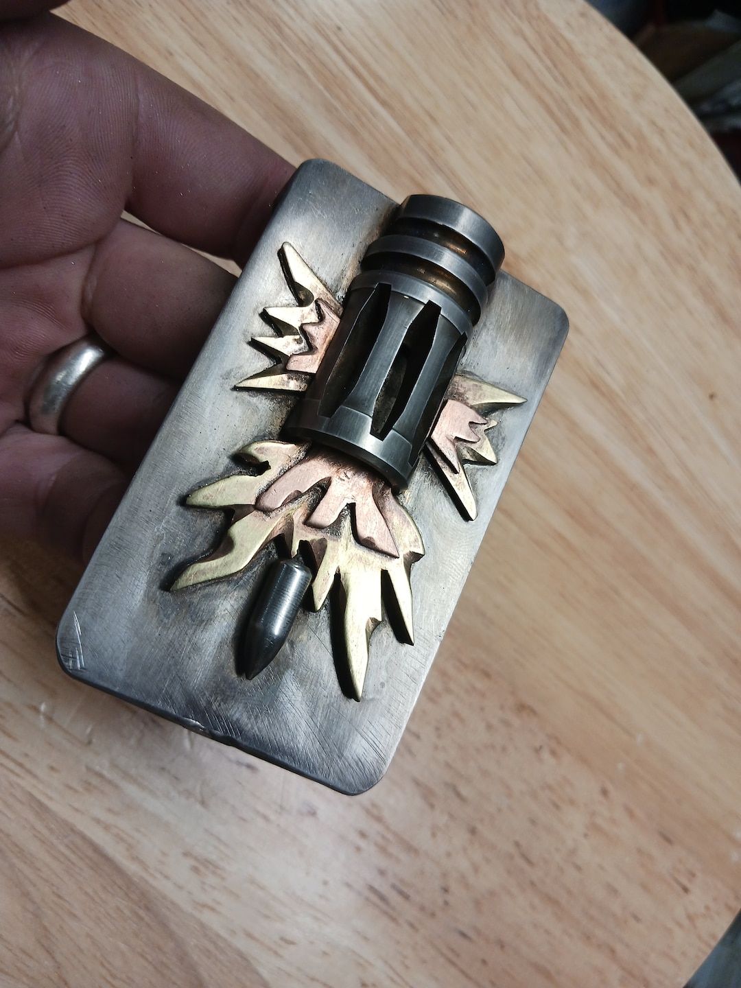 AR15 Flash Suppressor Belt Buckle. - Etsy