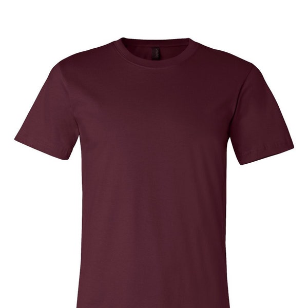 Maroon Plain Tshirt - Etsy
