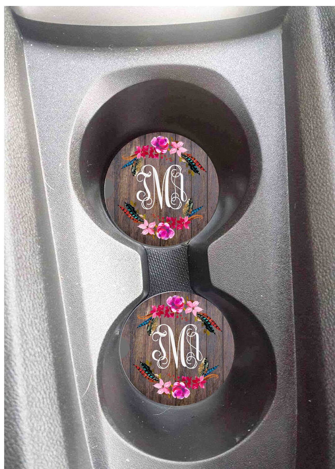 Personalized Car Coasters Monogrammed Car Coasters - Etsy