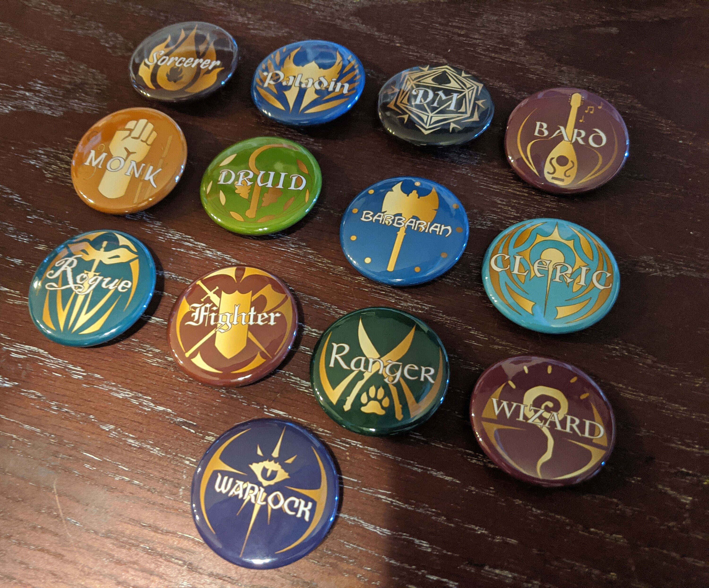 D&D Pins - Etsy