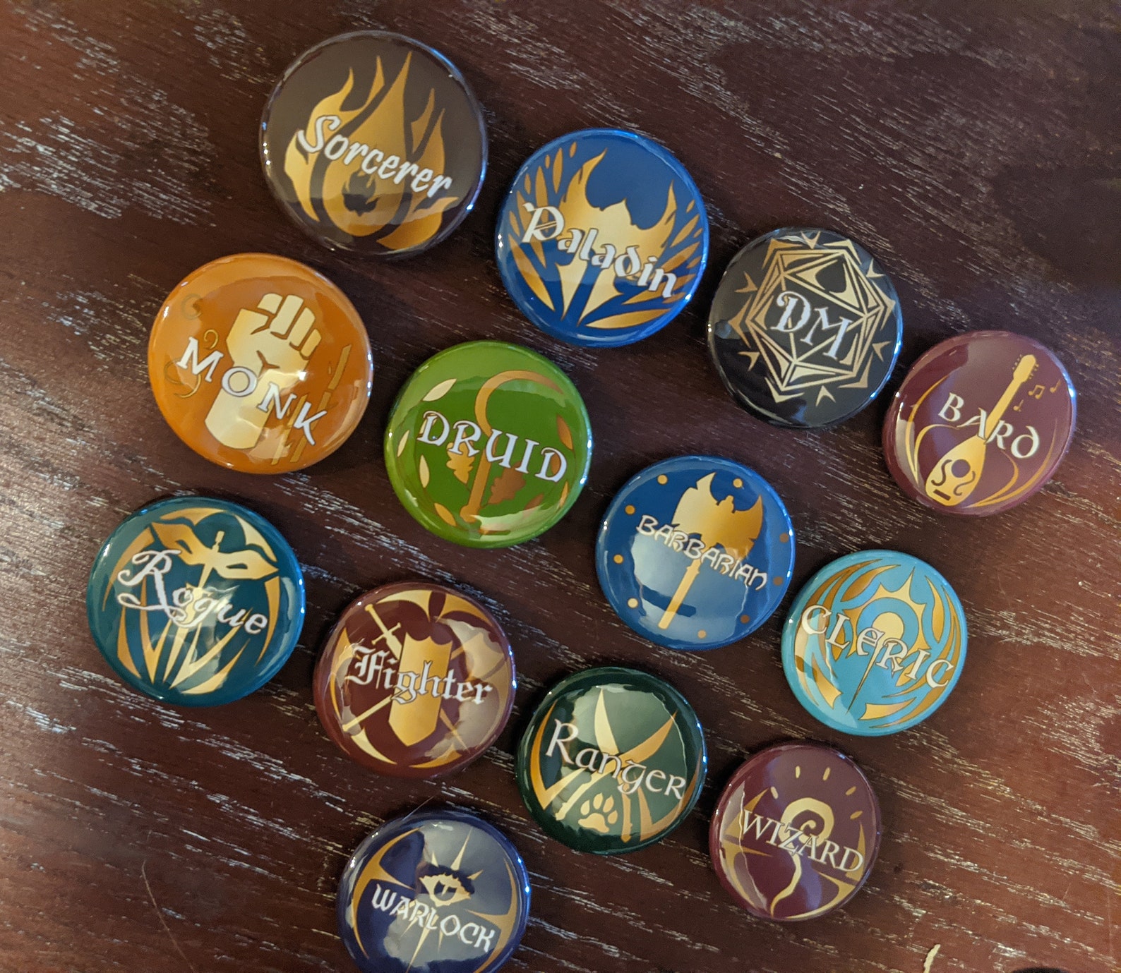 D&D Pins - Etsy