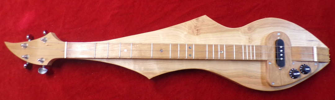 Solid Body Electric Cherry Dulcimer - Etsy