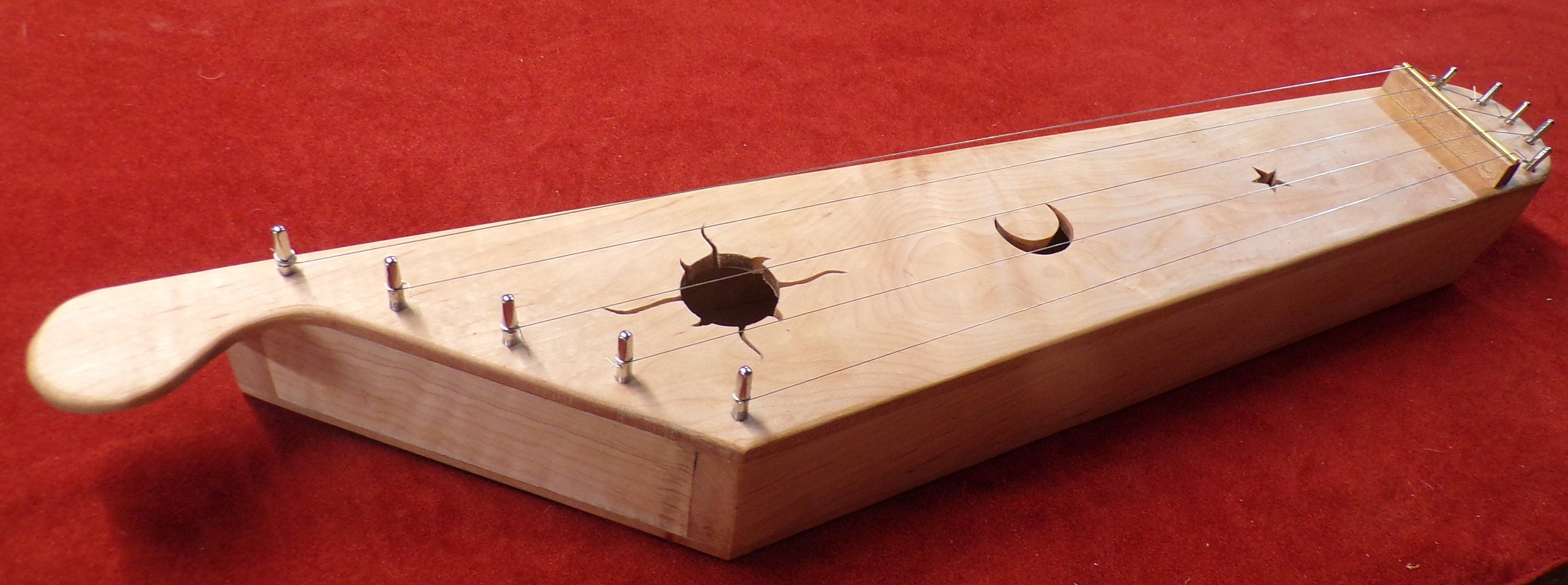 5 String Curly Maple Kantele - Etsy