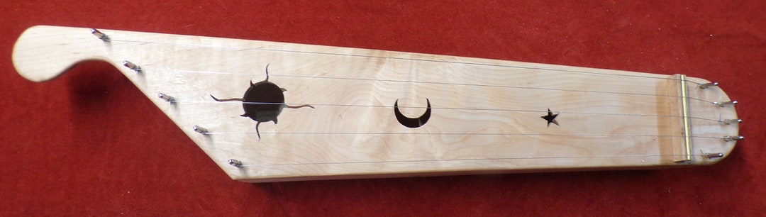 5 String Curly Maple Kantele - Etsy