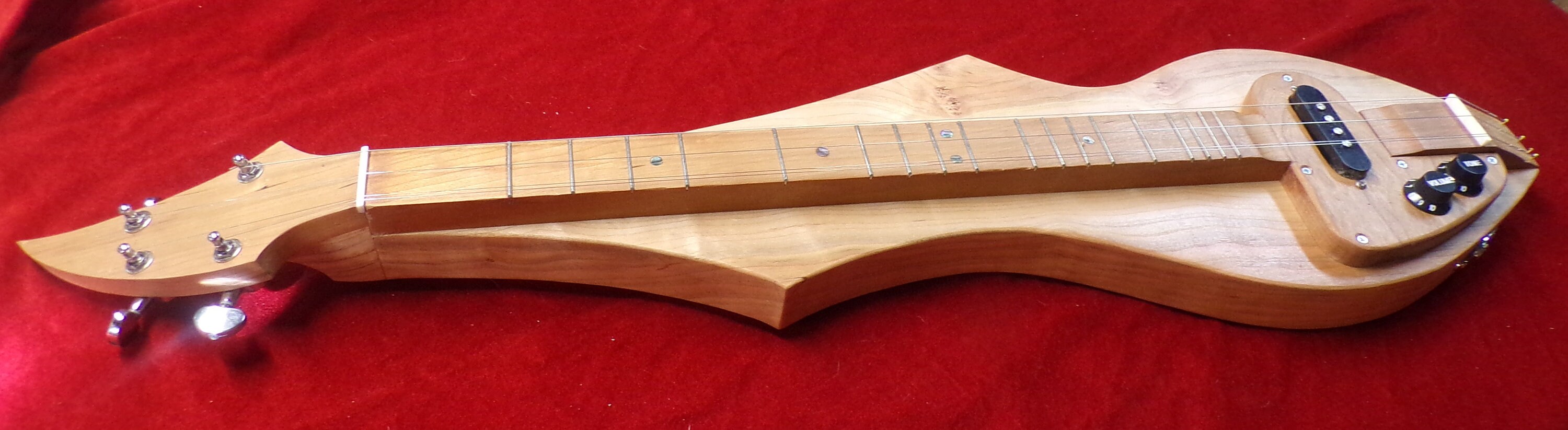 Solid Body Electric Cherry Dulcimer - Etsy