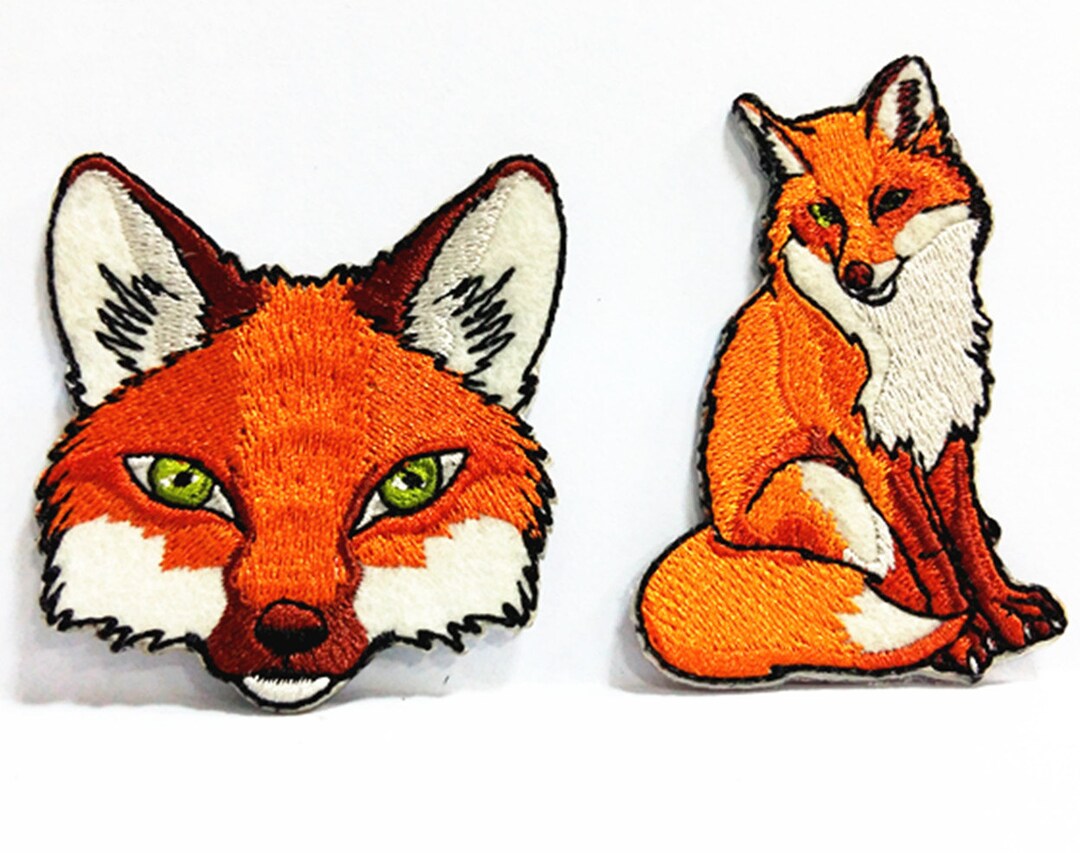 1 Piece High Quality Fox Patch Kids Patch head 5x6cm/ Body - Etsy