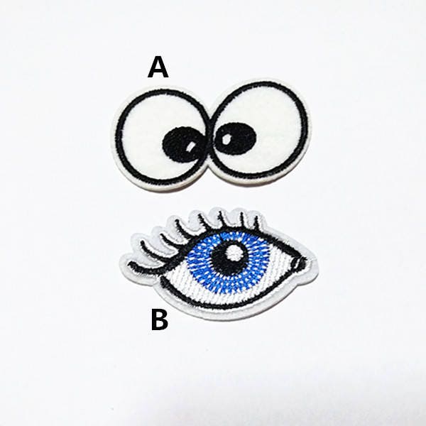 Embroidered Eyes - Etsy