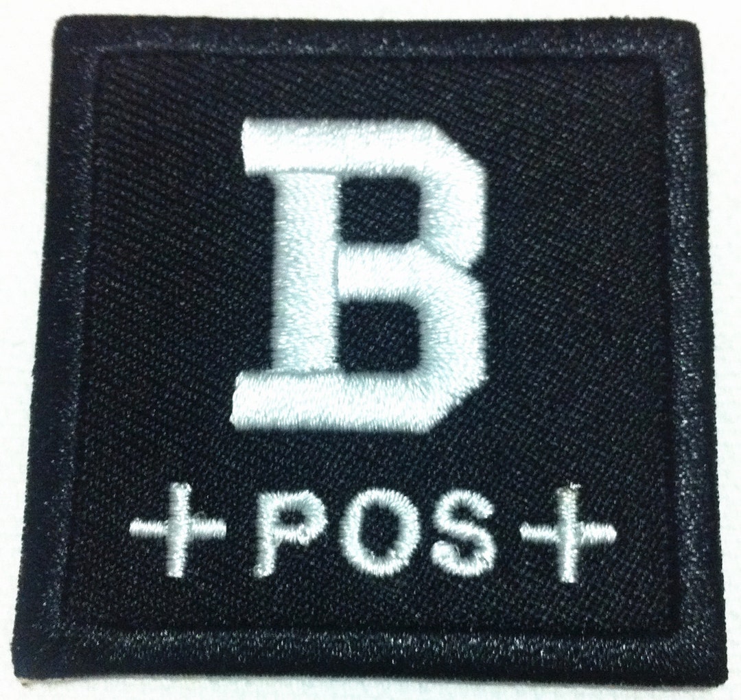 Punk Rock Cool Patch B Blood 5 X 5 Cm Embroidered Applique Iron on ...
