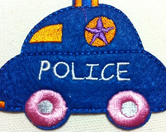 Police Car Patch | Etsy