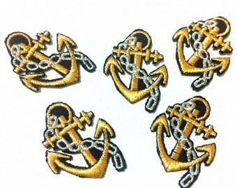 Embroidered Anchor - Etsy