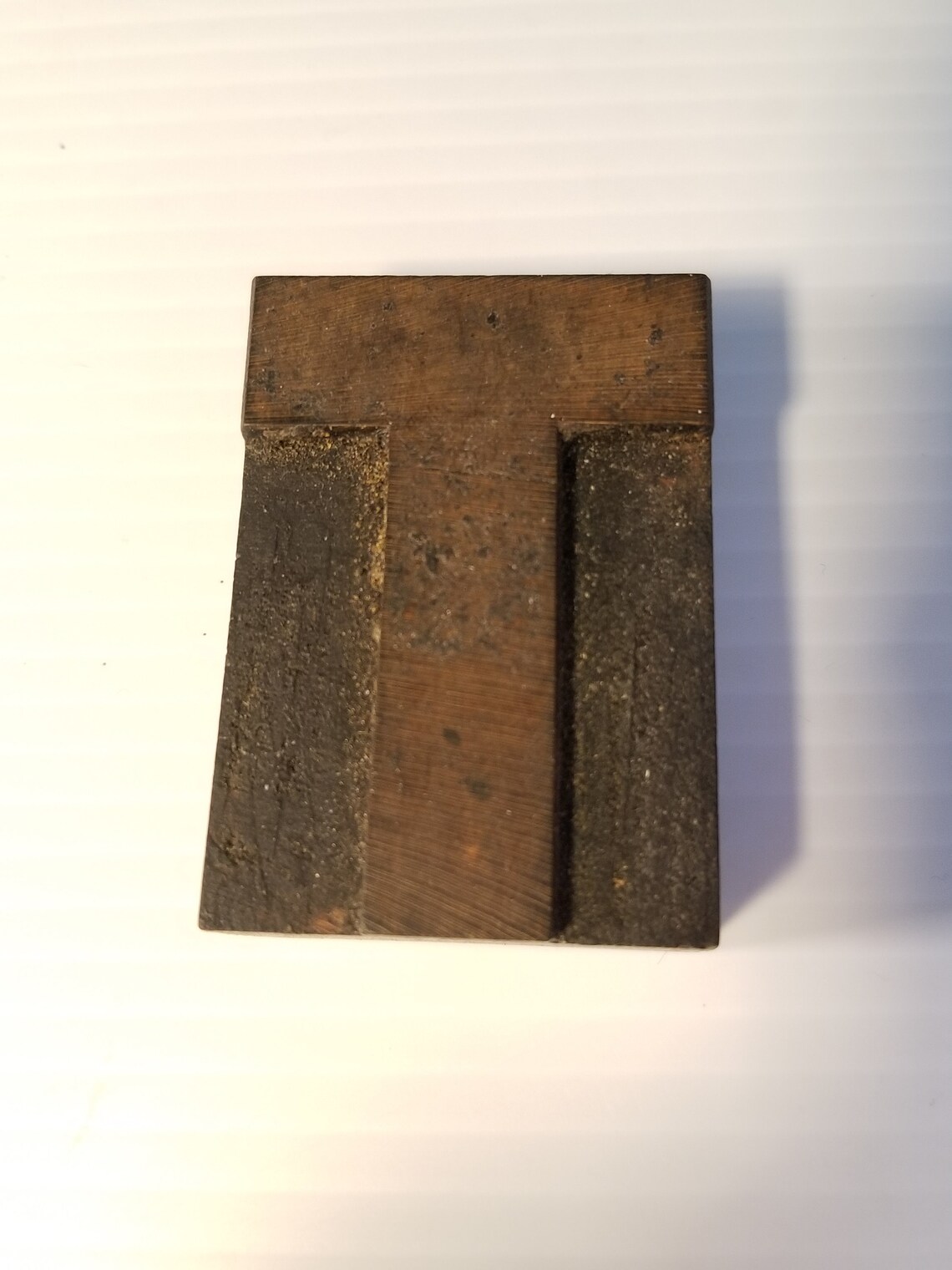 Vintage Wooden Printer's Block Letter Press Typography - Etsy