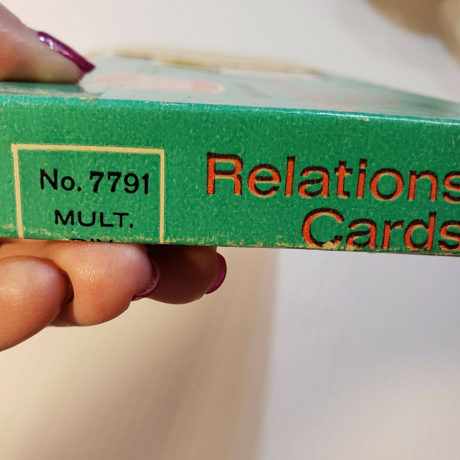 Vintage Flash Cards Math Multiplication Division Ideal 791 School ...