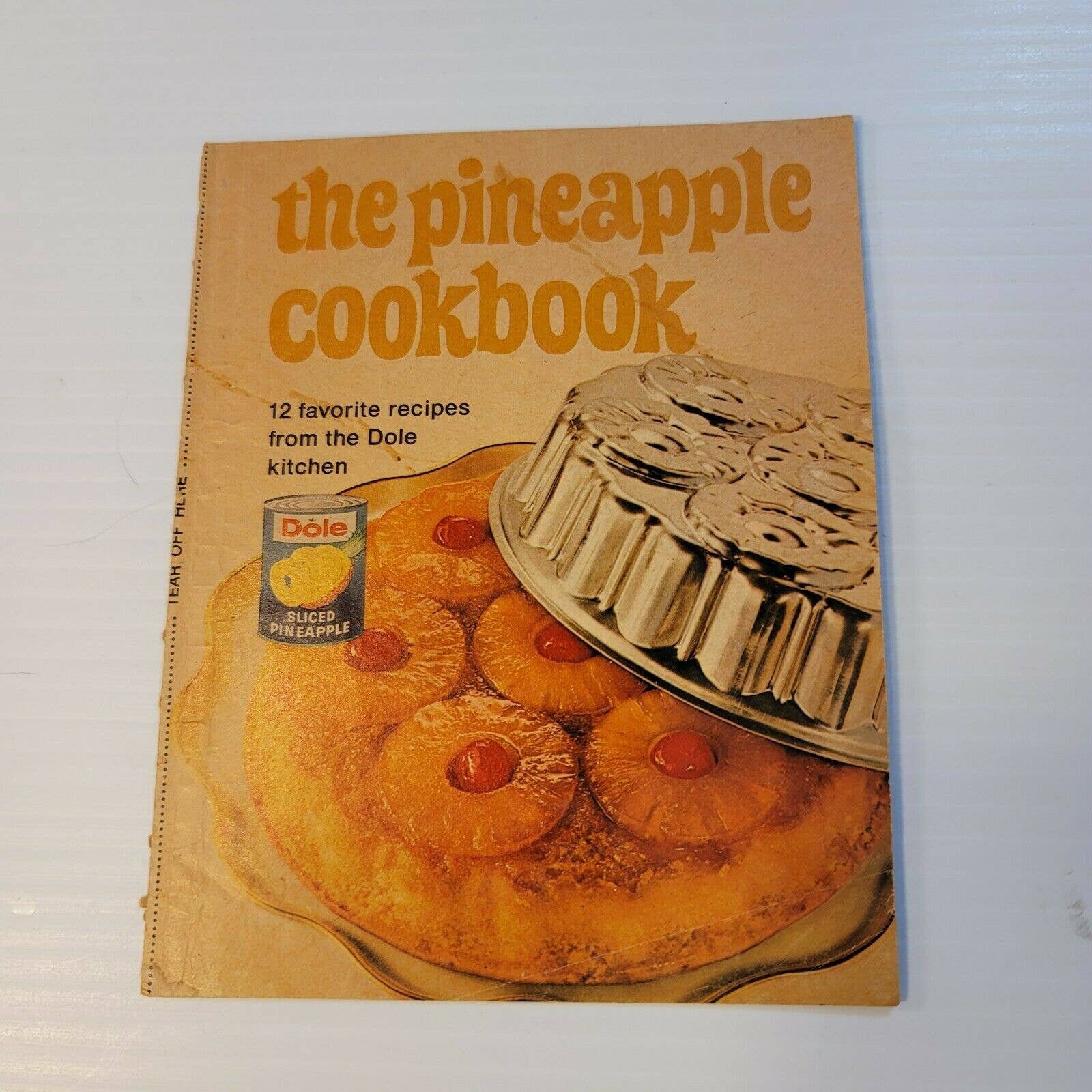The Pineapple Cookbook Booklet Dole Company Hawaii Vintage Advertising ...