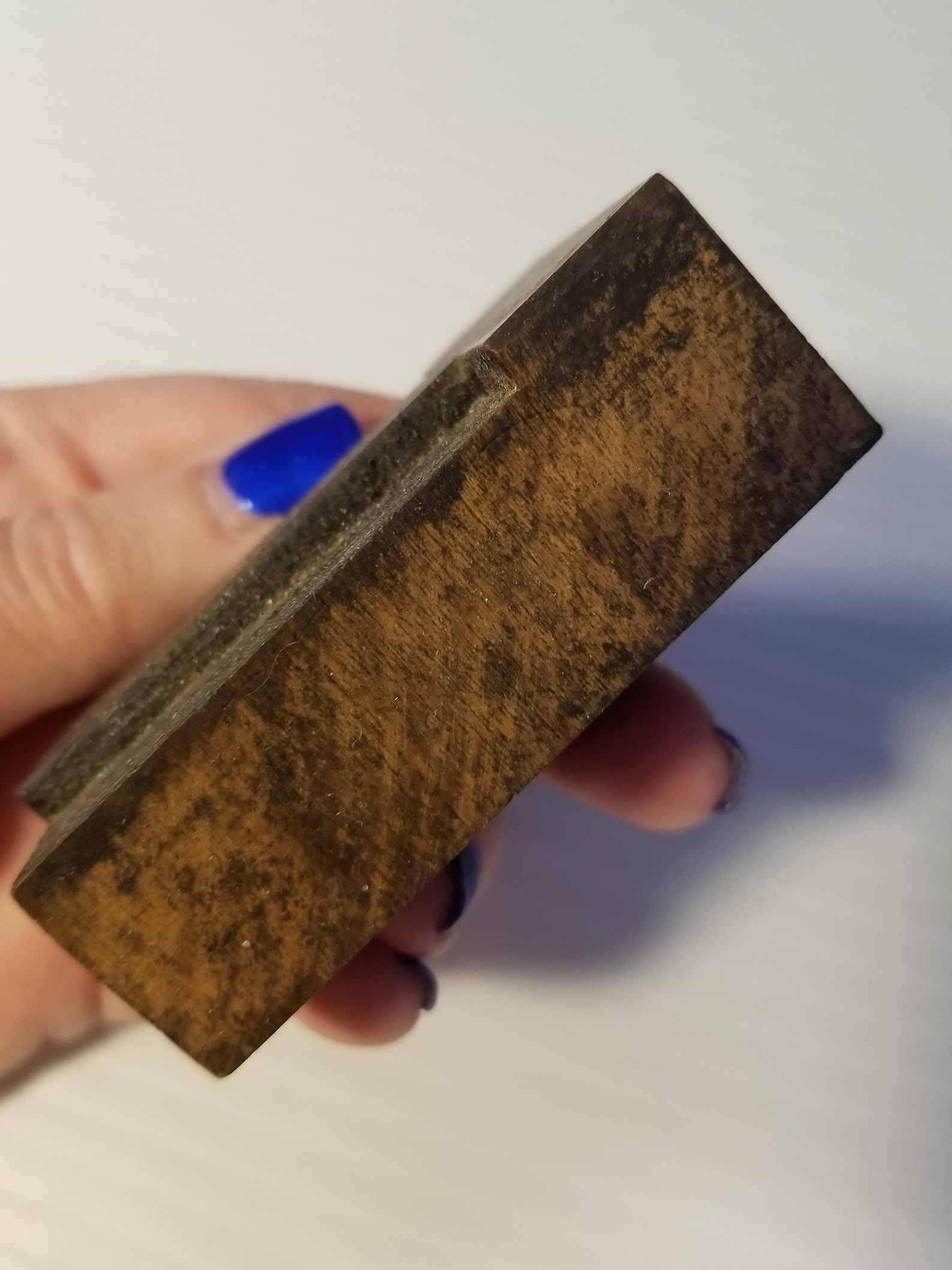 Vintage Wooden Printer's Block Letter Press Typography - Etsy