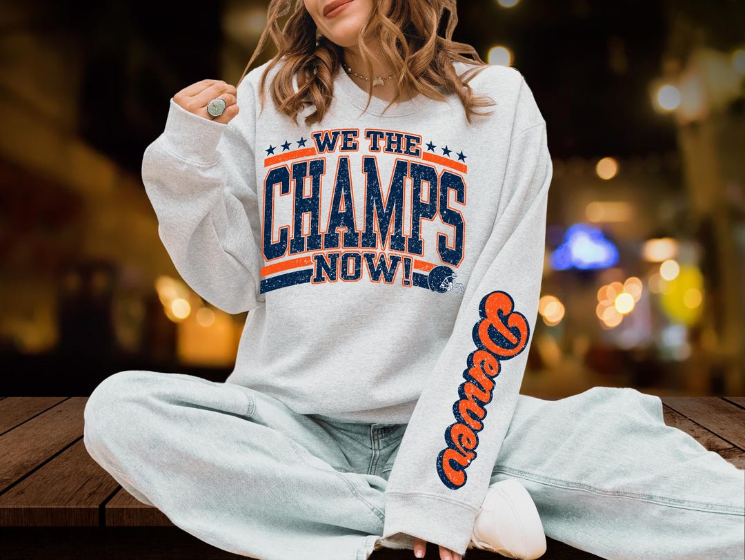 Denver Champs With Sleeve Design | PNG Digital Design | Instant ...