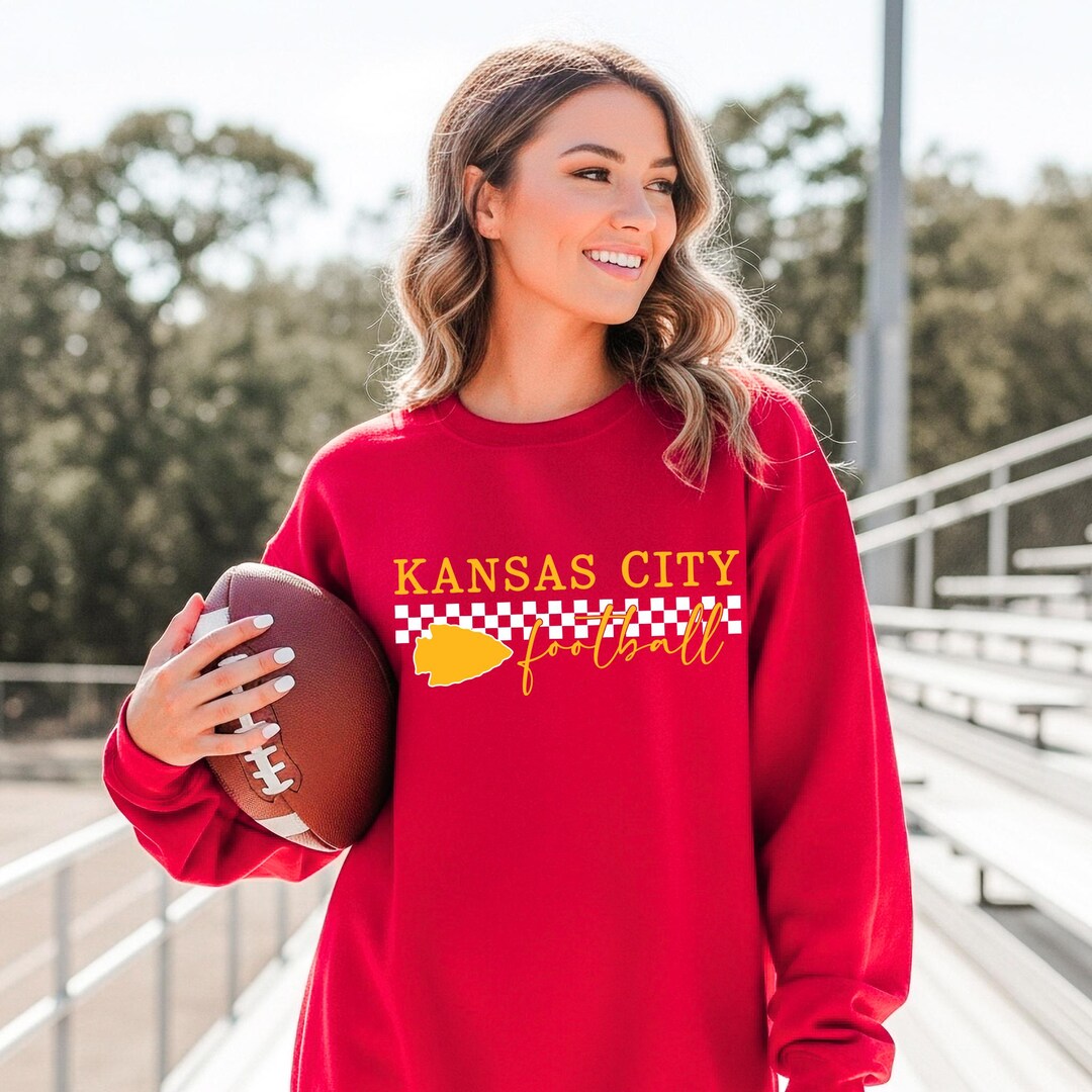 Kansas City Football Arrow Checker Retro 2 Color Options | PNG | 300dpi ...