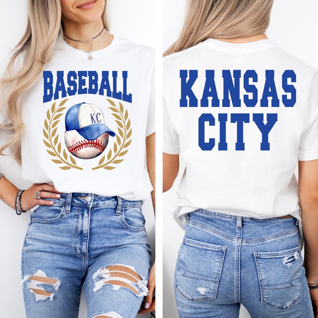 Kansas City Baseball Crest Oversized | PNG 300dpi | Digital Design ...