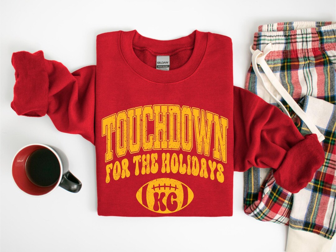 Touchdown for the Holidays KC 4 Colors | PNG 300dpi | Digital Design ...